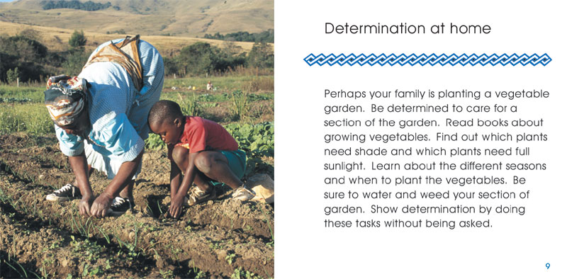 Character Education - Determination